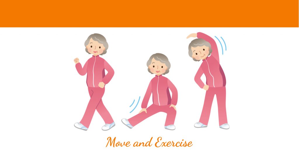 Move and exercise - Living Well with Pain